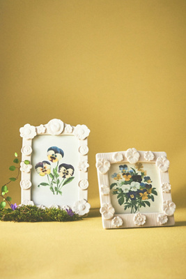 Francesca Kaye Floral Frame | AnthroLiving