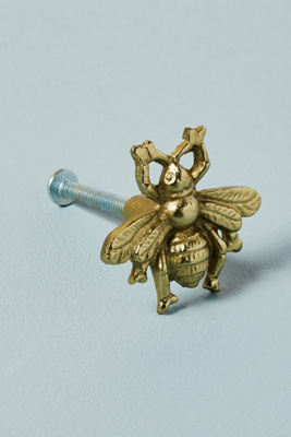 Antique-Brass Bee Knob | Anthropologie UK