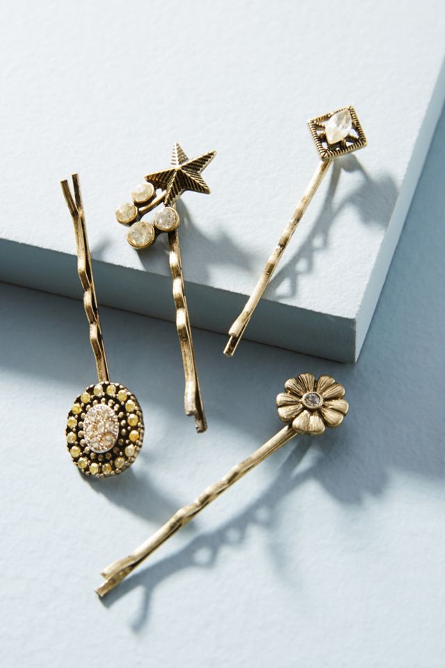 Embellished Bobby Pin Set | Anthropologie