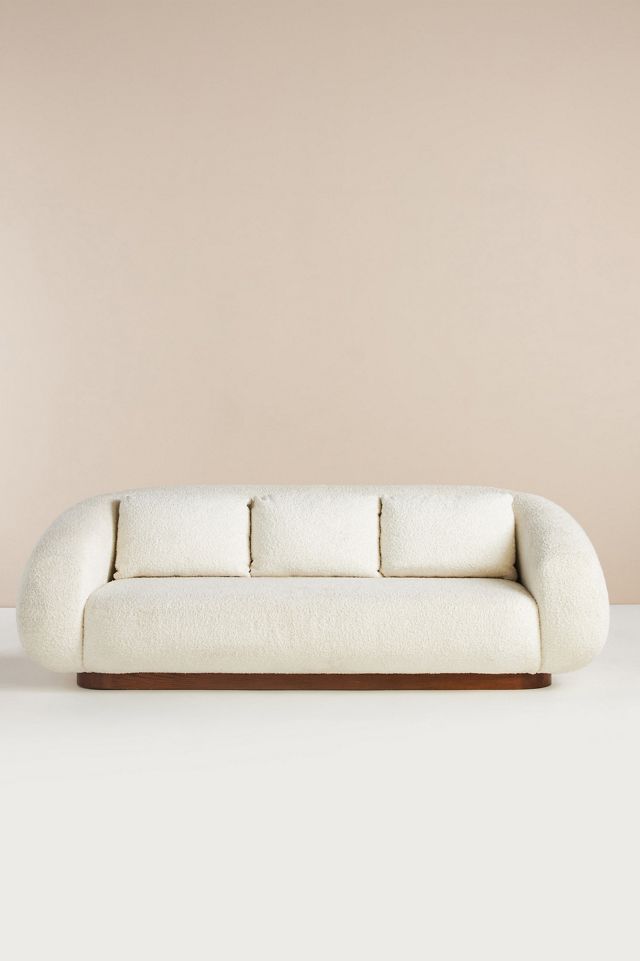 Sofia Boucle Sofa | Anthropologie UK