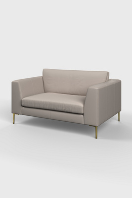 Edlyn Snuggler Sofa, Shelly Leather | Anthropologie UK