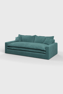 Meriwether Four-Seat Sofa, Velvet Cord | Anthropologie UK