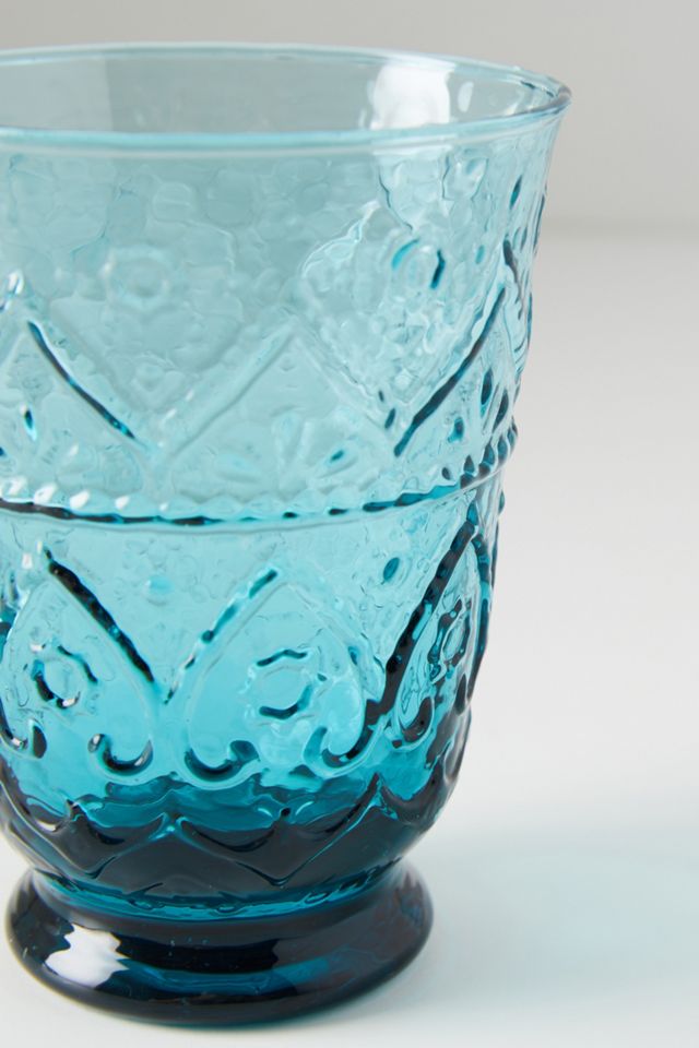 The Bombay Handblown Glass Juice Glasses, Set of 4 | AnthroHome