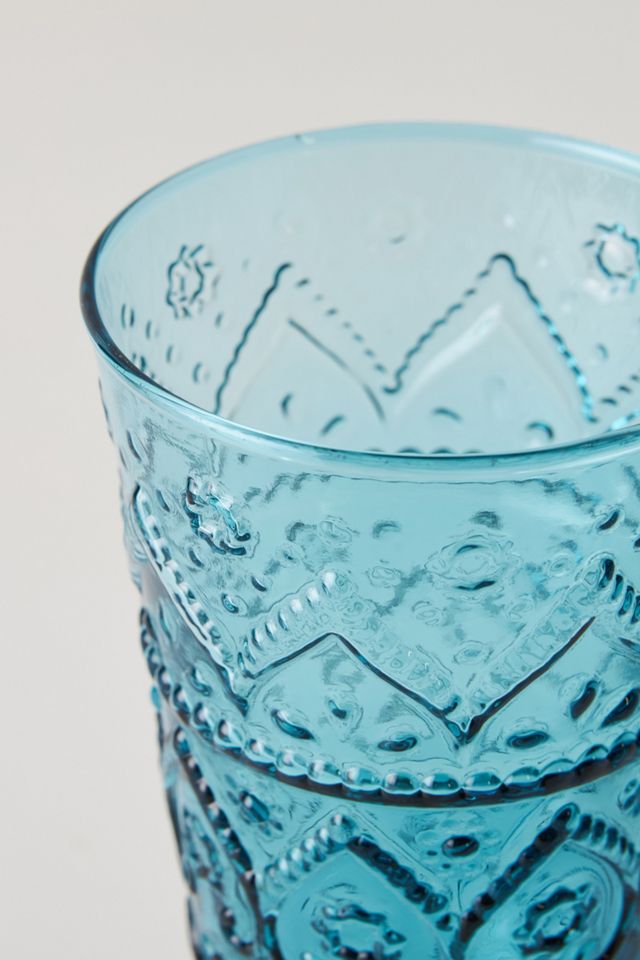 The Bombay Handblown Glass Tumbler Glasses, Set of 4 | AnthroHome