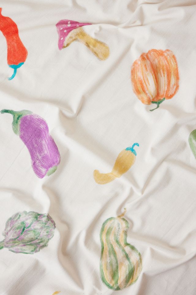 Anna + Nina Vegetable Party Tablecloth | Anthropologie UK