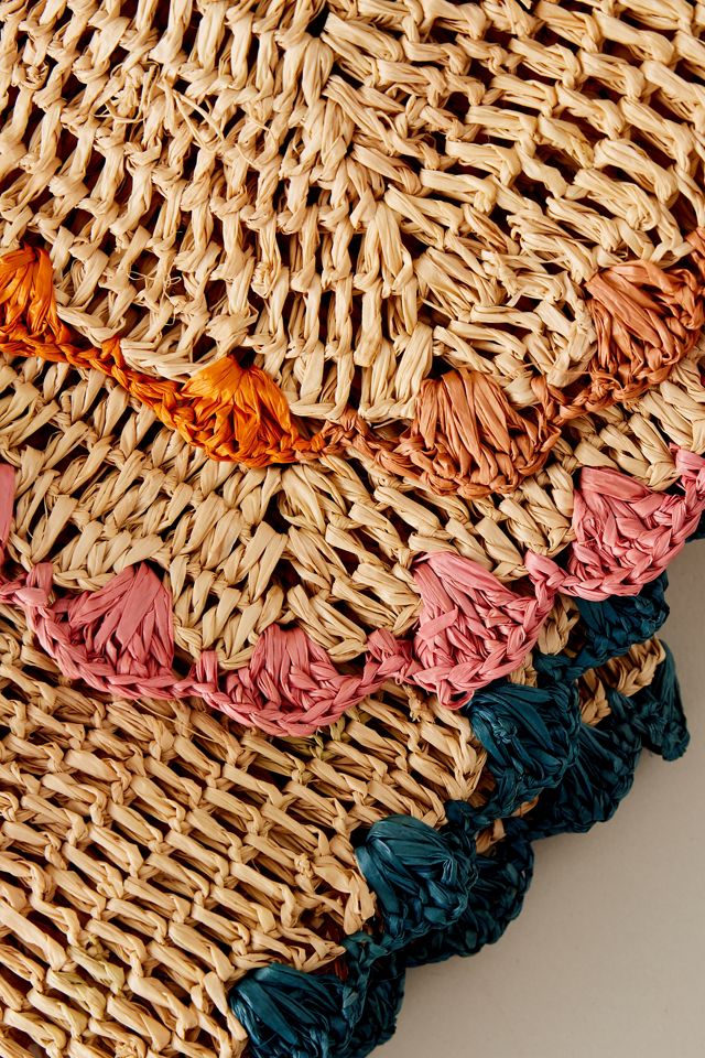 Payton James Crochet Raffia Table Runner | Anthropologie UK