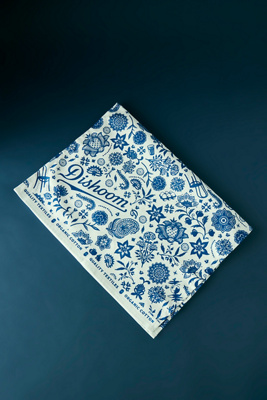 Dishoom Chintz Tea Towel | Anthropologie UK