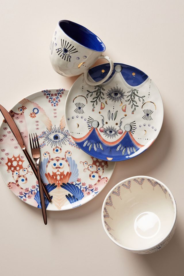 Longina Phillips Echo Side Plates, Set of 4 | AnthroLiving