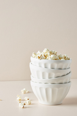 Matte Latte Bowls, Set of 4 | AnthroHome