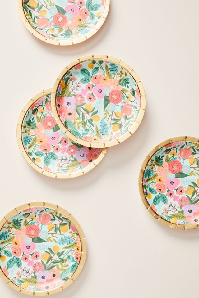 Rifle Paper Co. Party Side Plates, Set of 10 | Anthropologie