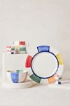 Anna + Nina Checkered Dinner Plate | Anthropologie UK