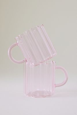 FAZEEK Wave Mugs, Set of 2 | Anthropologie UK
