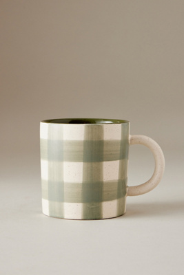 TBCo Check Mug | Anthropologie UK