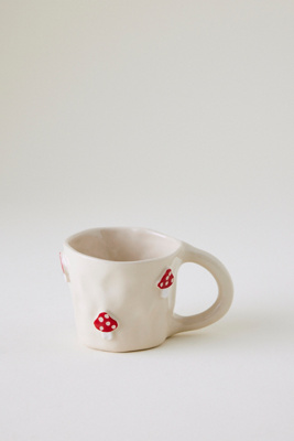 Naetive Studio Mushroom Espresso Mug | Anthropologie UK