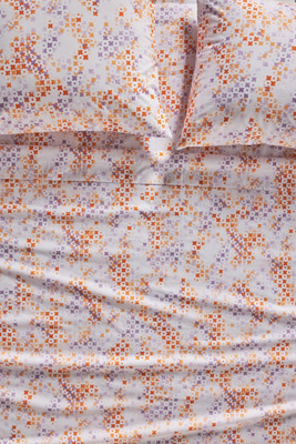 Organic Percale Printed Sheet Set | Anthropologie