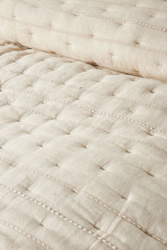 Embroidered Luna Quilt | AnthroLiving