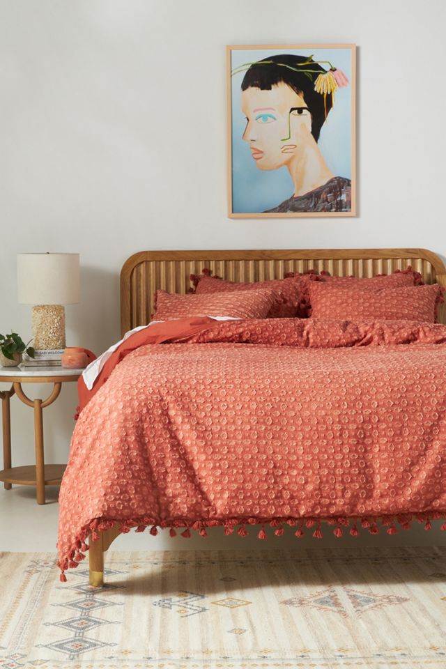 Woven Ellison Duvet Cover | Anthropologie