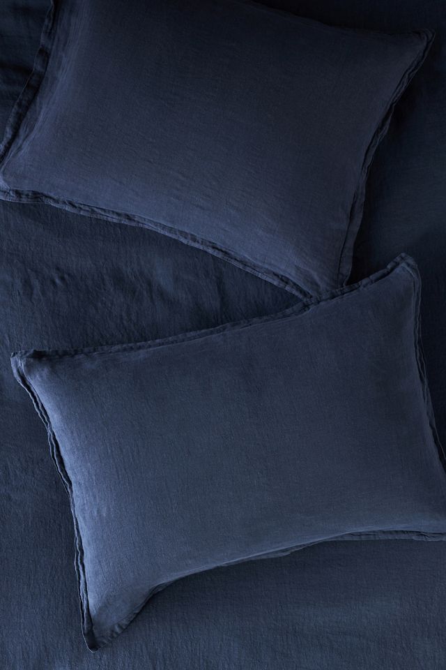 Washed Linen Shams, Set of 2 | Anthropologie