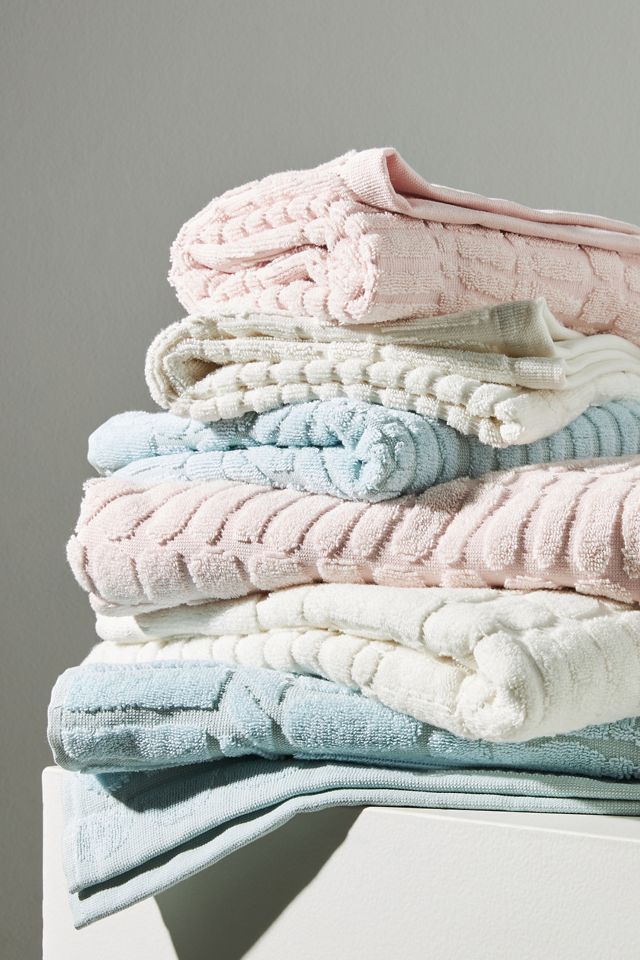 Leighton Cotton Towel Collection | AnthroLiving