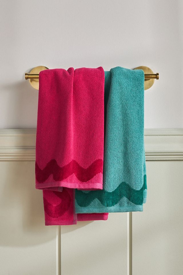 Maeve Scalloped Bath Towel Collection | AnthroLiving