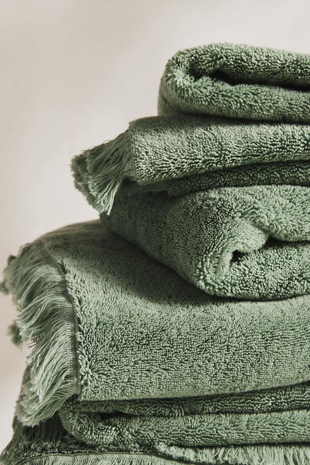 Plush Turkish Cotton Towel Collection | Anthropologie