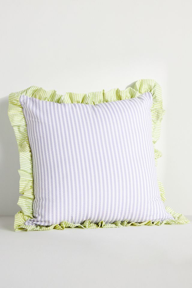 Beatriz Striped Square Cushion | Anthropologie UK