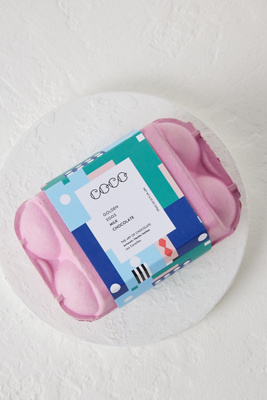 Coco Golden Chocolate Egg Crate | Anthropologie UK