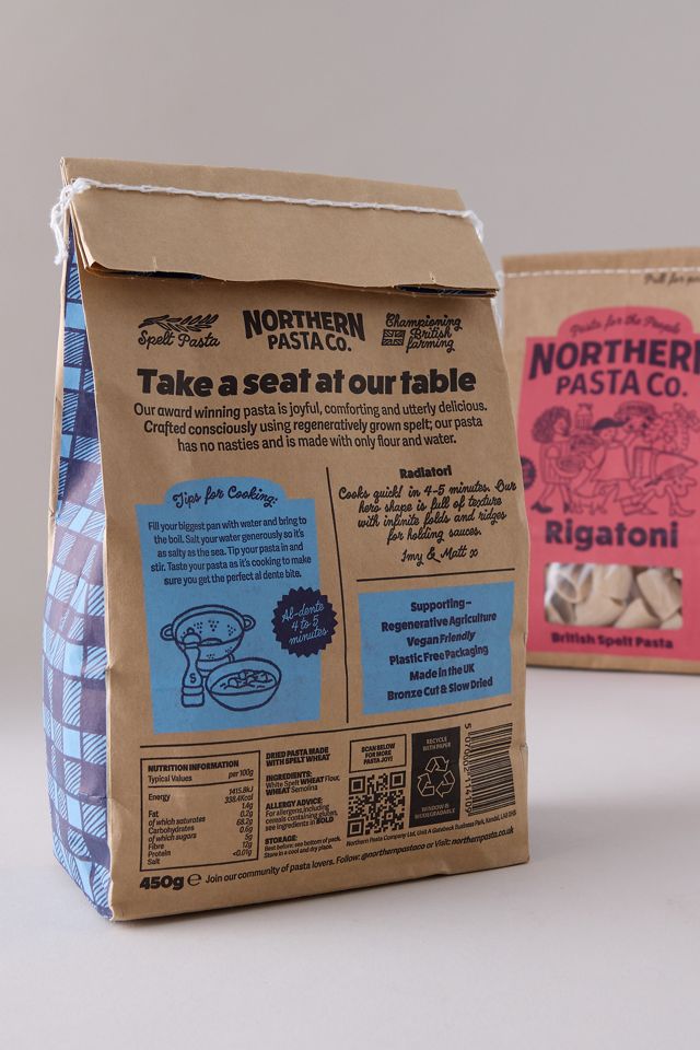 The Northern Pasta Company Radiatori Pasta, 450g | Anthropologie UK