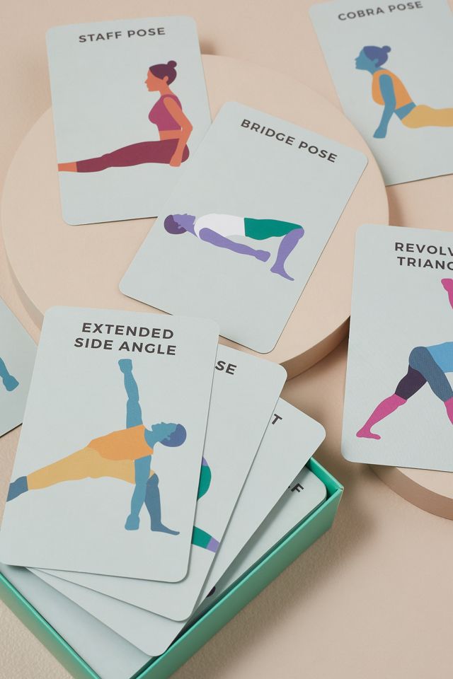 Tarjetas de posturas de yoga | Anthropologie ES