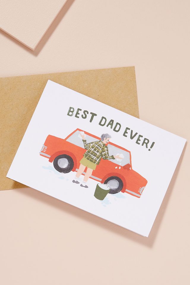 Best Dad Ever Card | Anthropologie UK