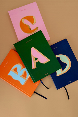 Papier Hardback Lined Monogram Notebook | Anthropologie UK