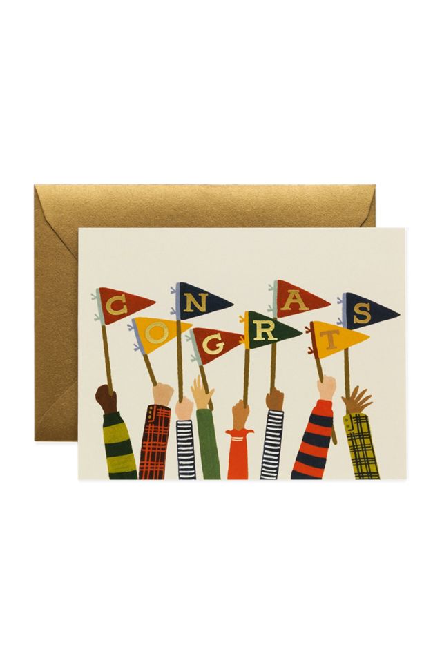 Rifle Paper Co. Congratulations Card | Anthropologie UK