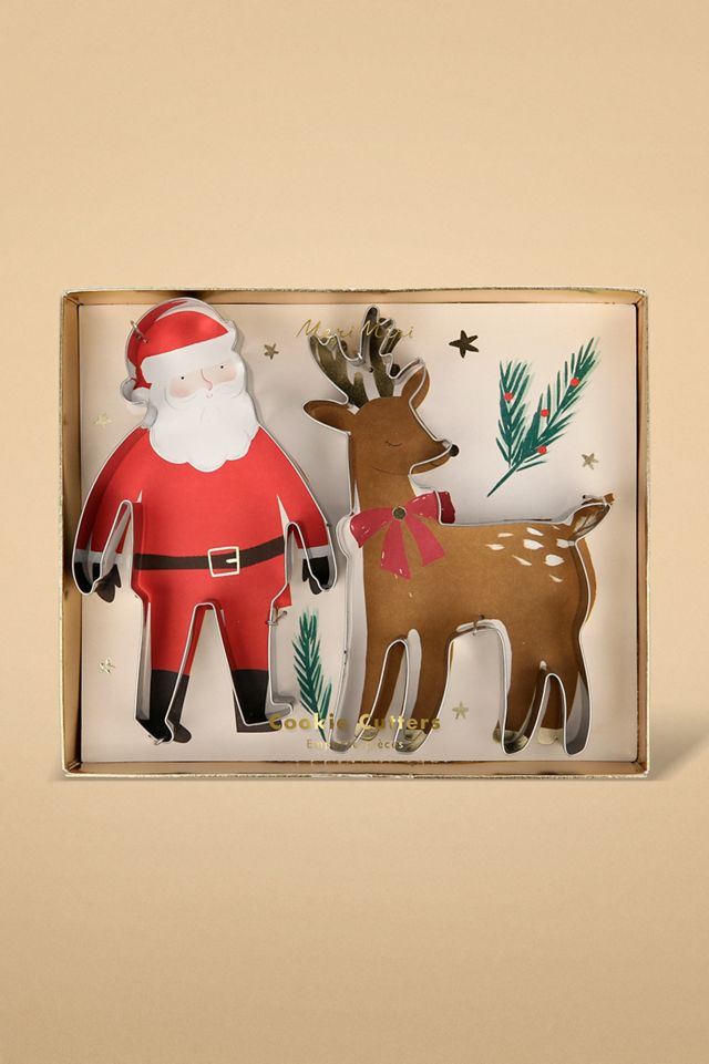 Meri Meri Santa Cookie Cutters | Anthropologie UK