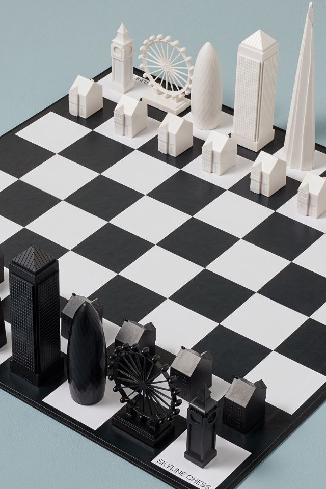 Skyline London Chess Set | Anthropologie UK