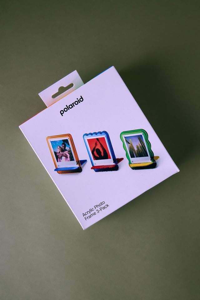 Polaroid Acrylic Photo Frame 3-Pack | Anthropologie UK