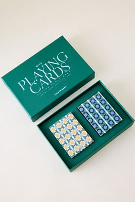 PRINTWORKS Classic Double Playing Cards | Anthropologie UK
