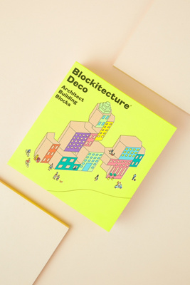 Blockitecture Deco Architect Building Blocks | Anthropologie UK