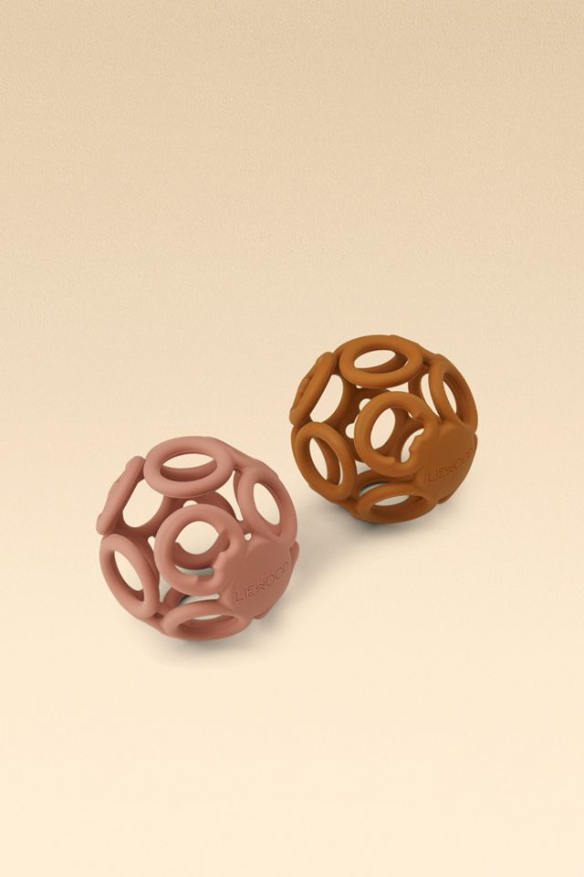 Set of 2 Liewood Ball Teethers | Anthropologie UK