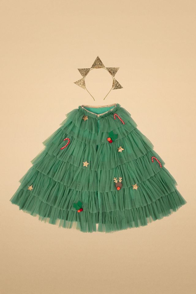 Meri Meri Christmas-Tree Cape Dress-Up Set | Anthropologie UK
