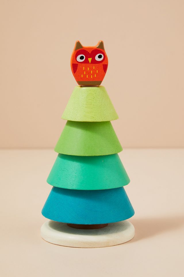 Tender Leaf Toys Stacking Fir Tree | Anthropologie UK
