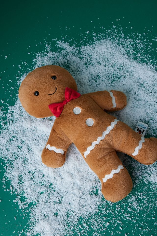Jellycat Jolly Gingerbread Fred Plush Toy | Anthropologie UK