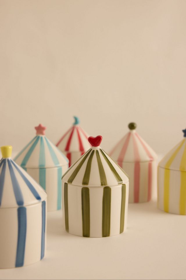 Zesty Lemons London Carnival Ringmaster Ceramic Candle | Anthropologie UK
