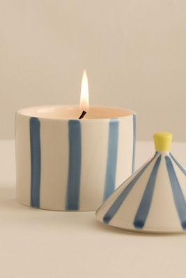 Zesty Lemons London Carnival Magician Ceramic Candle | Anthropologie UK