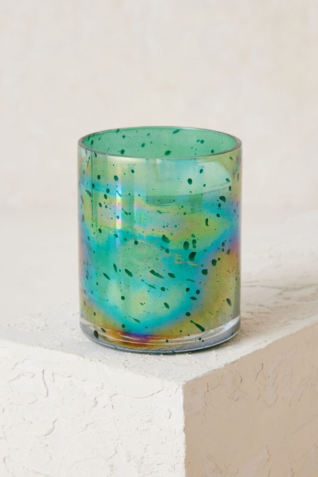 Iridescent Glass Candle | Anthropologie UK