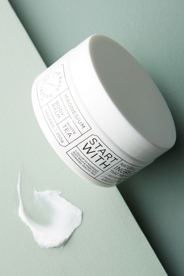 The Base Collective Magnesium + White Tea Body Balm | Anthropologie