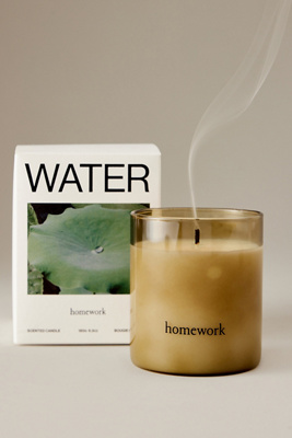 Homework Water Glass Candle | Anthropologie UK
