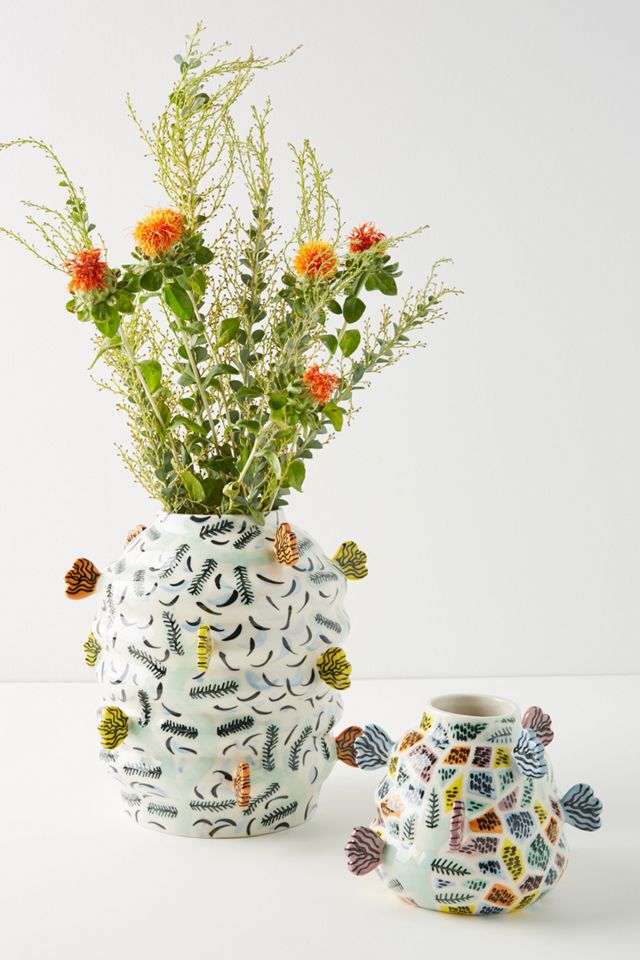 Laura Bird Eclectic Vase | Anthropologie UK