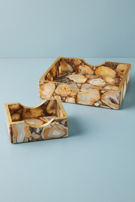 Agate Geode Tray | Anthropologie