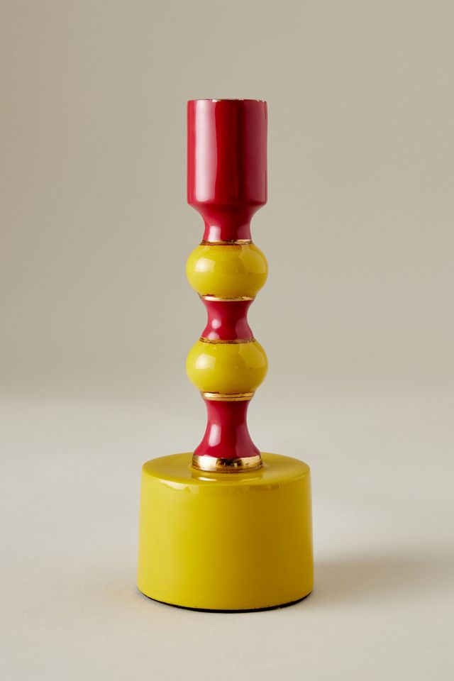 Anna + Nina Green Richie Small Candle Holder | Anthropologie UK