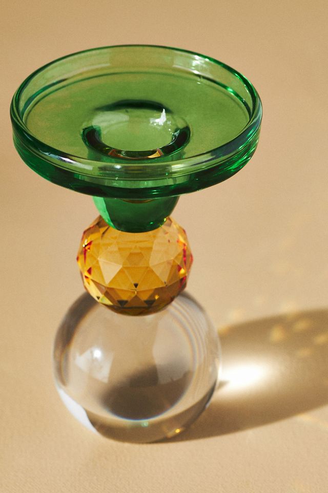 Cut Glass Candle Holder Anthropologie